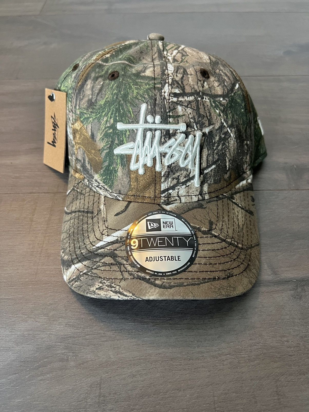New Era × Realtree × Stussy Stüssy x RealTree New Era Basic 9TWENTY Cap ...