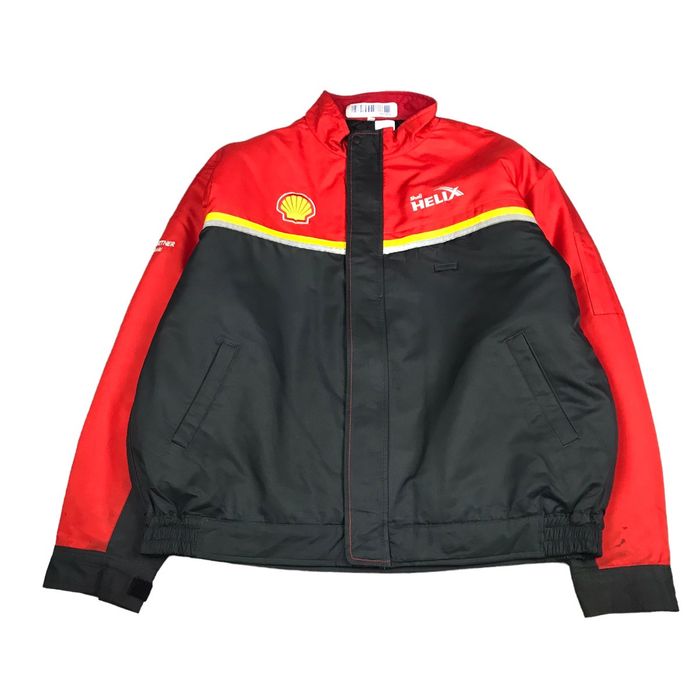 Sports Specialties SHELL HELIX X FERRARI WORK UNIFORM JACKET | Grailed