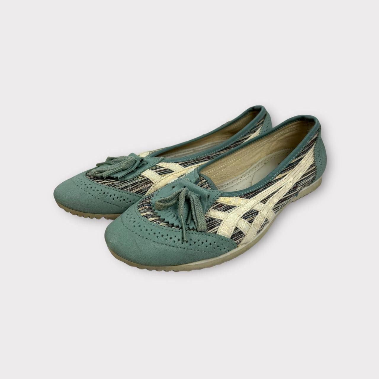 Onitsuka Tiger Onitsuka Tiger Blue Ballerina Flats | Grailed