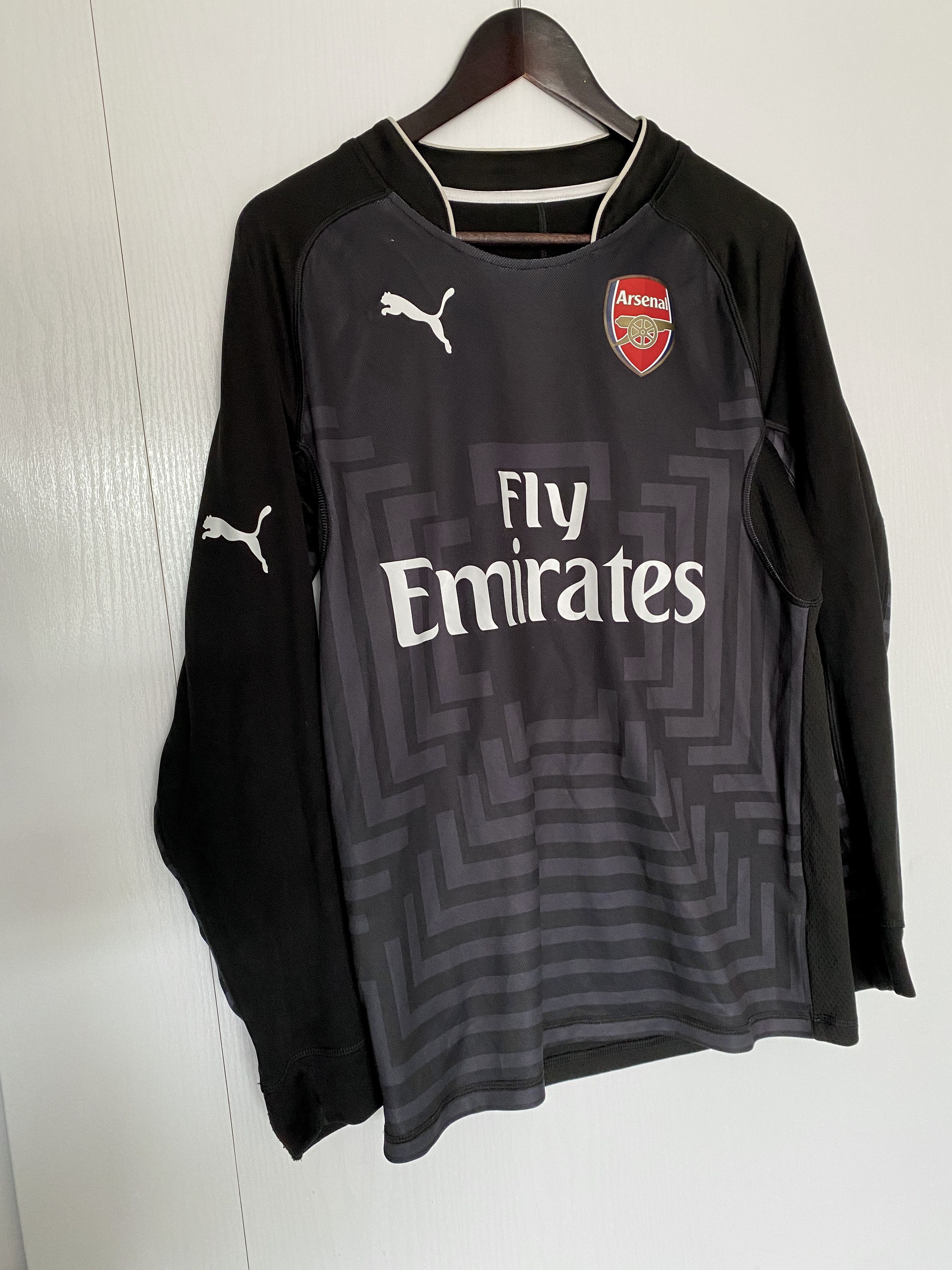 Puma Arsenal FC Charlie # 10 custom soccer Jersey football shirt | Grailed