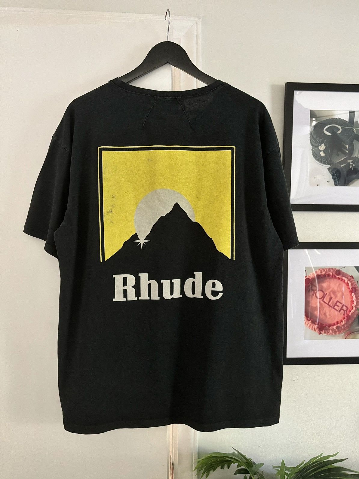 Rhude RHUDE MOONLIGHT F1 LOGO TEE | Grailed
