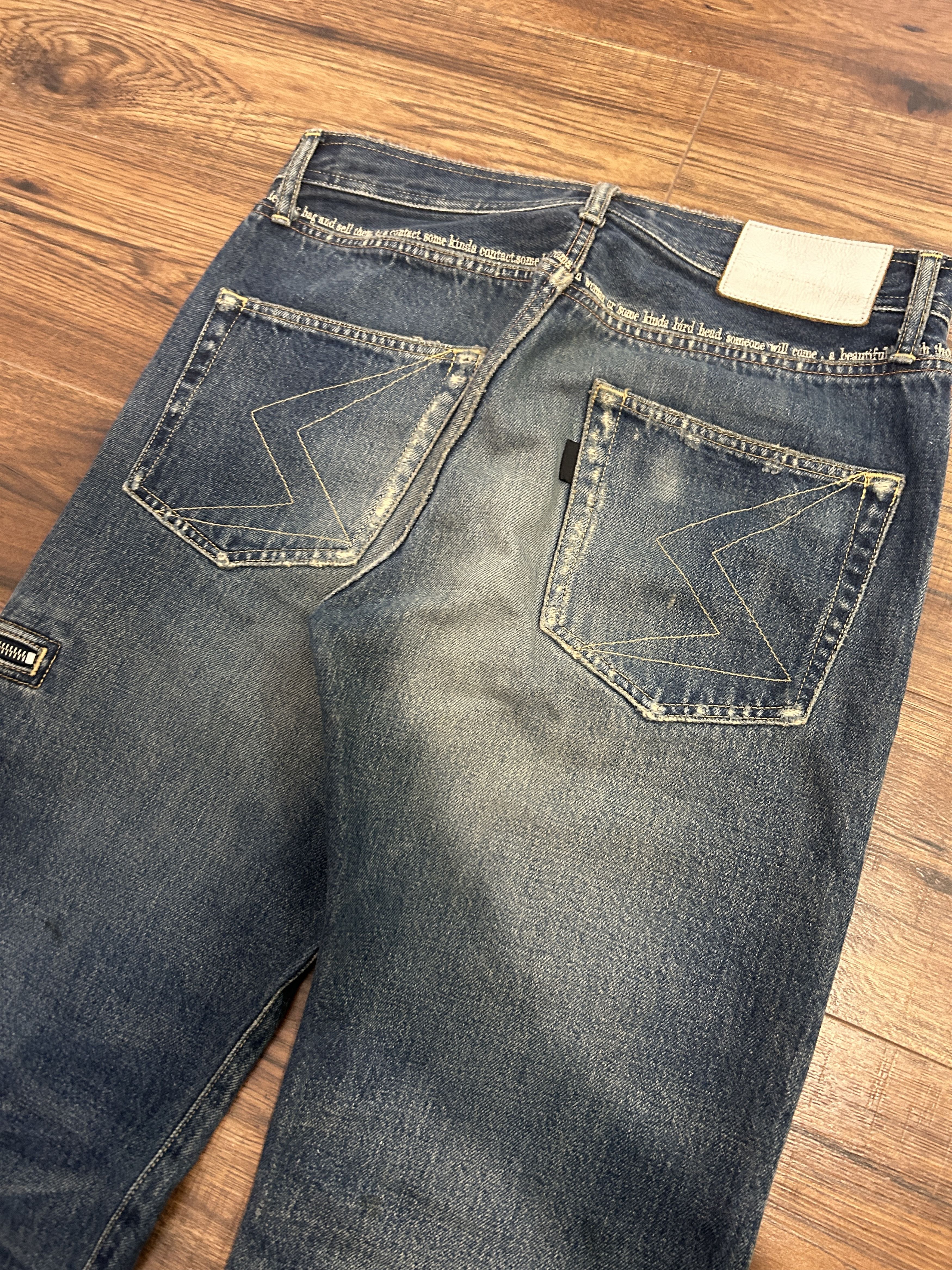 Undercover Undercover ss09 Neoboy Patti Smith Poem Denim | Grailed