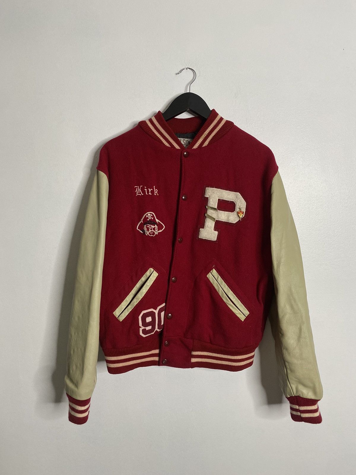 Vintage Vintage 90’s Varsity Jacket Made in USA Size 42 | Grailed