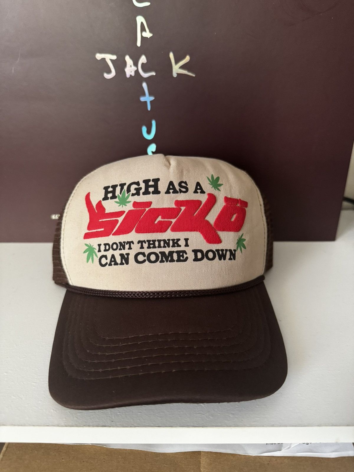 Sicko × Streetwear Sicko “High as a sicko” Trucker Cap | Grailed