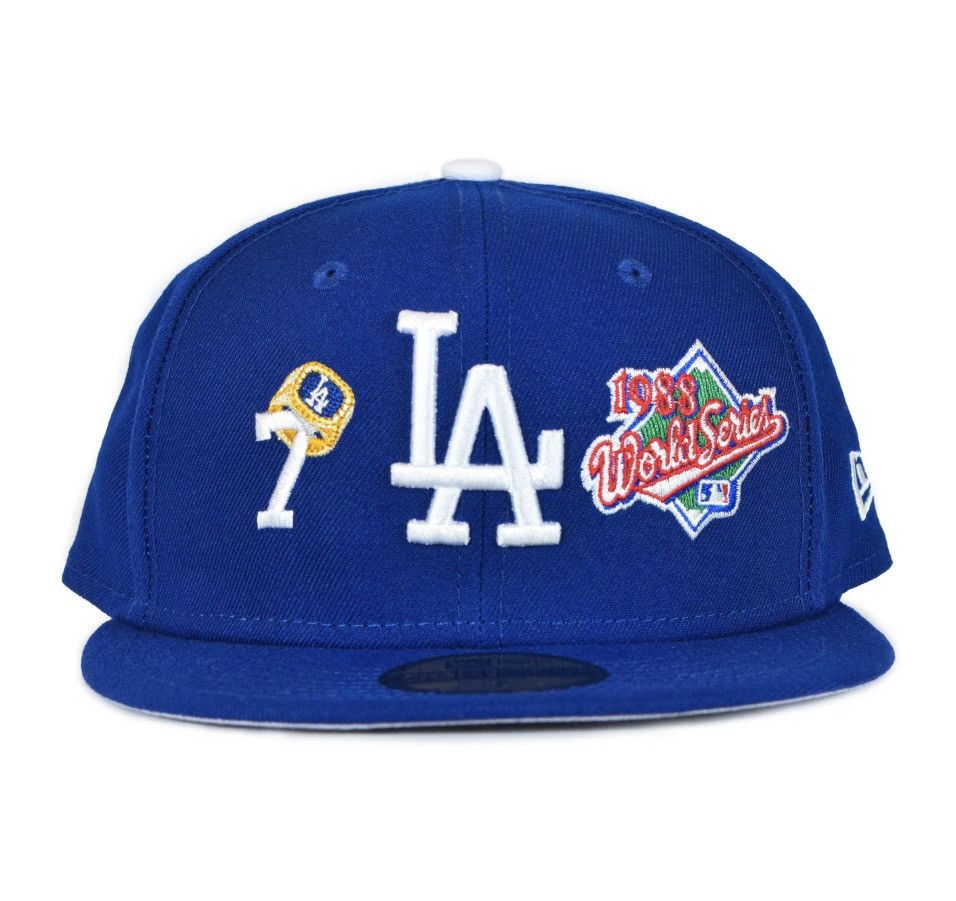 New Era Los Angeles Dodgers 7 rings 59fifty new era 7 5/8 | Grailed