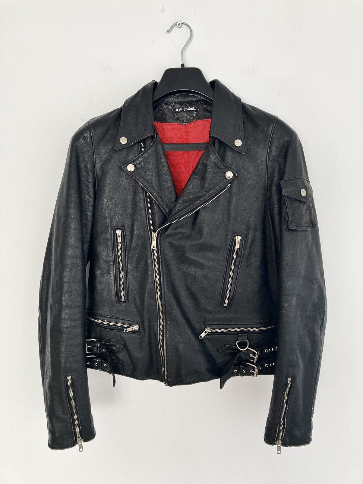 Raf Simons A/W 1997 OG Leather Riders Jacket | Grailed