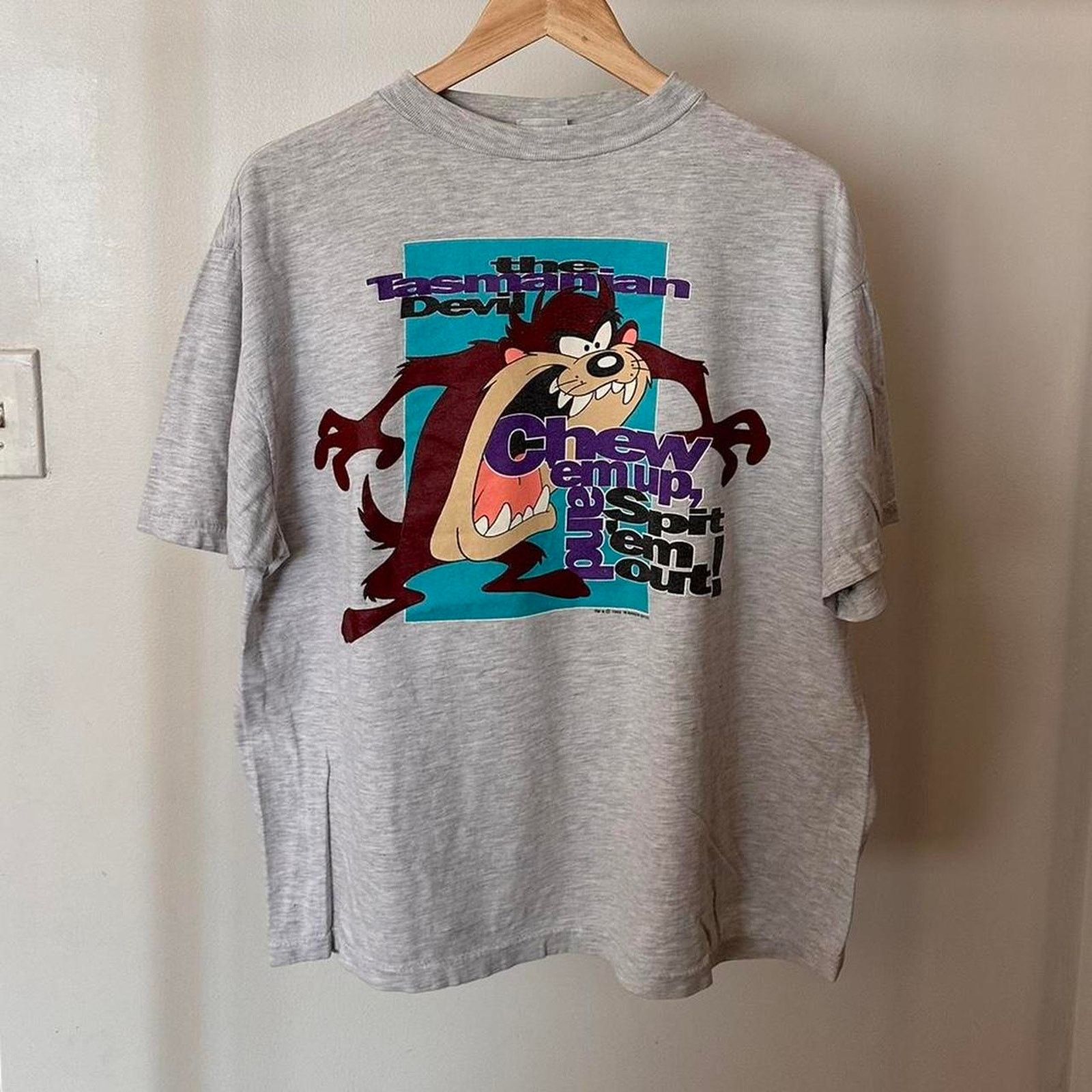 Cartoon Network × Nickelodeon × Vintage Vintage 1993 Taz Looney Tunes ...