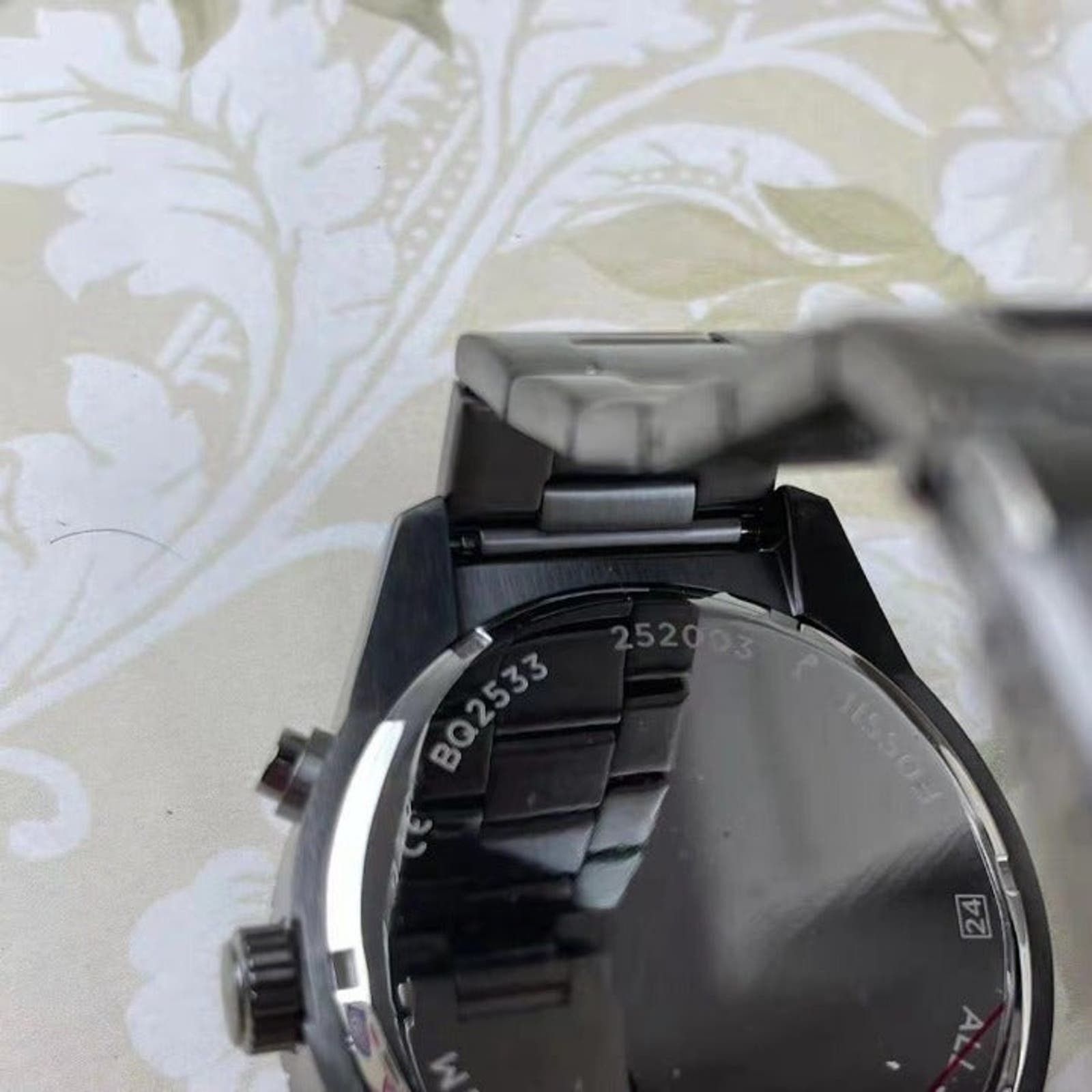 Fossil Fossil BQ2533 Brox Multifunction Smoke Stainless Steel Watch ...