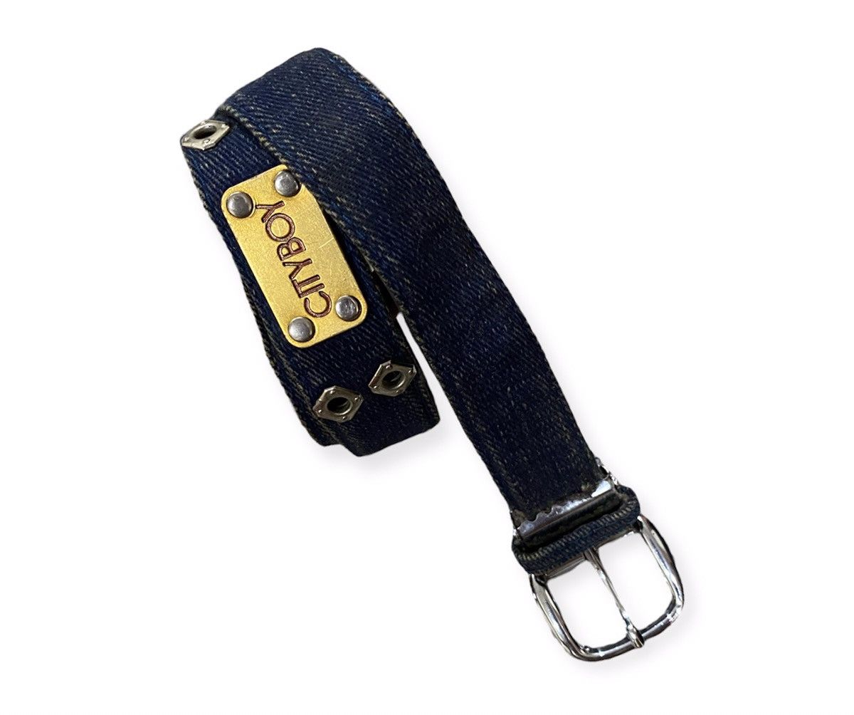 Buckle × Streetwear × Vintage CityBoy Denim Buckle Belt | Grailed