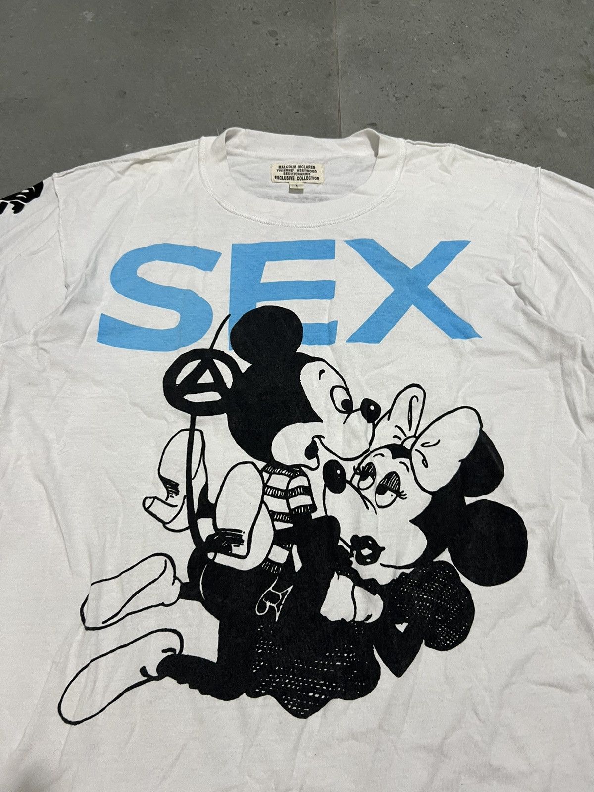 Vintage Vivienne Westwood Seditionaries Mickey Bootleg Tee | Grailed
