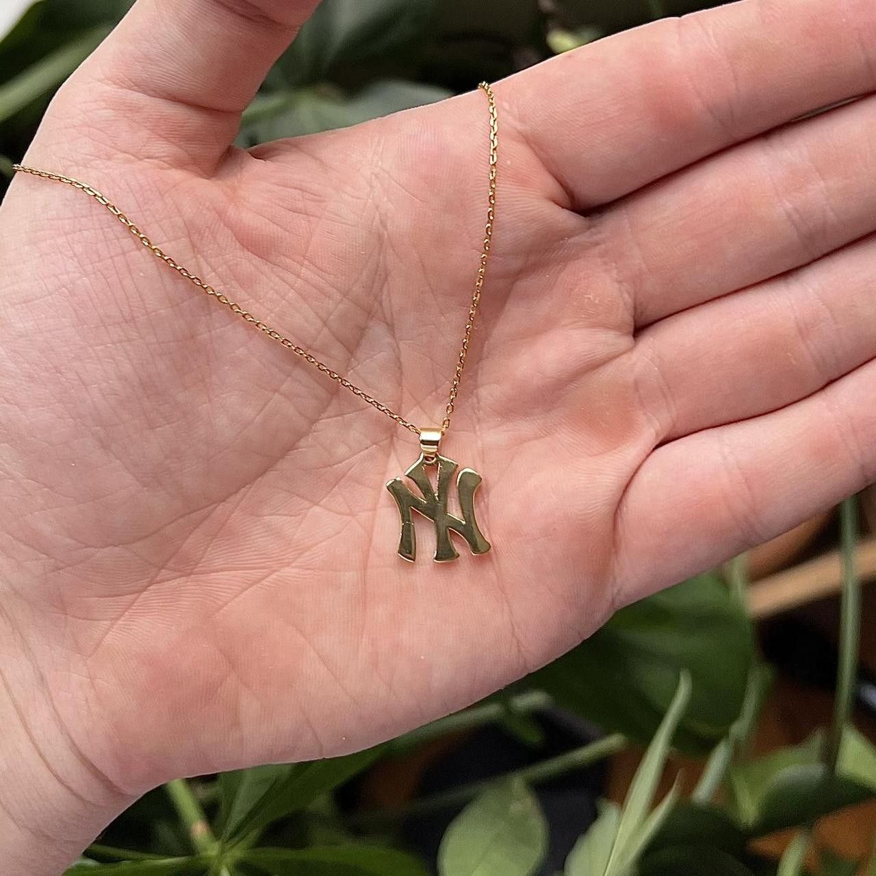 Yankees New York Yankee Gold Filled Necklace | Grailed