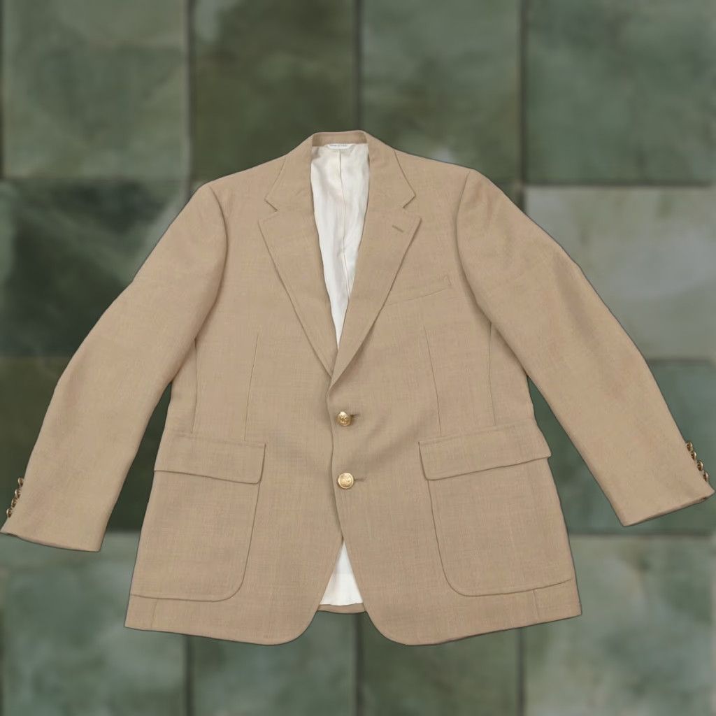 Chaps Ralph Lauren Mens Blazer 44 Extra Large XL Brown Career | Grailed