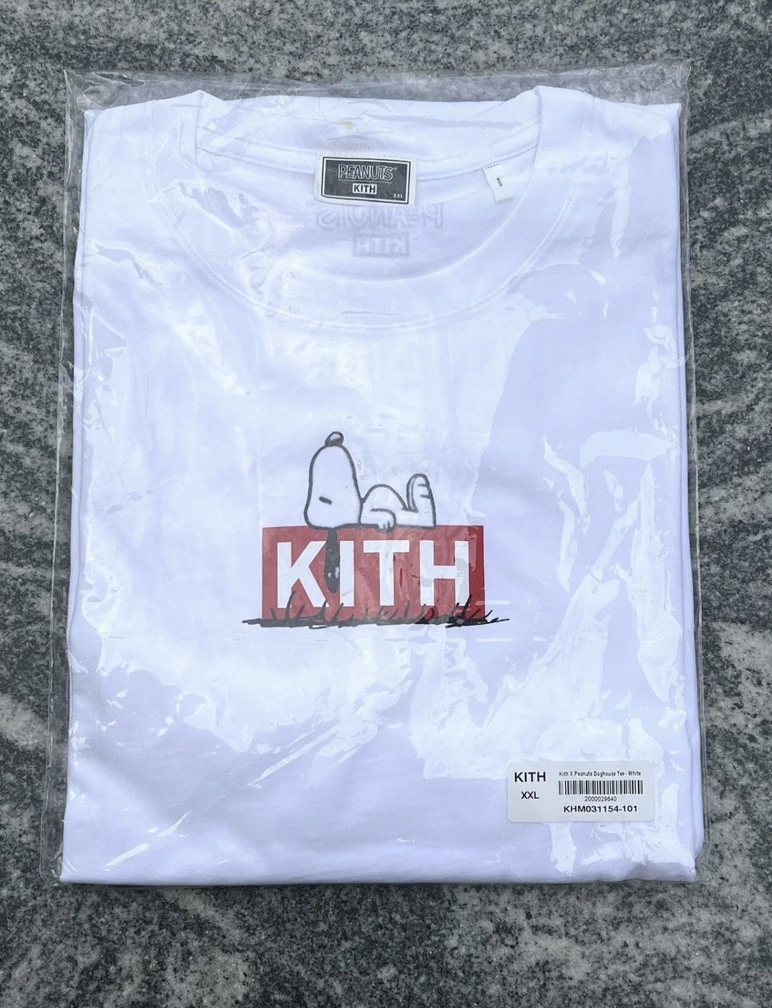 Kith × Peanuts × Vintage XXL Kith for Peanuts Doghouse Tee Shirt Snoopy ...