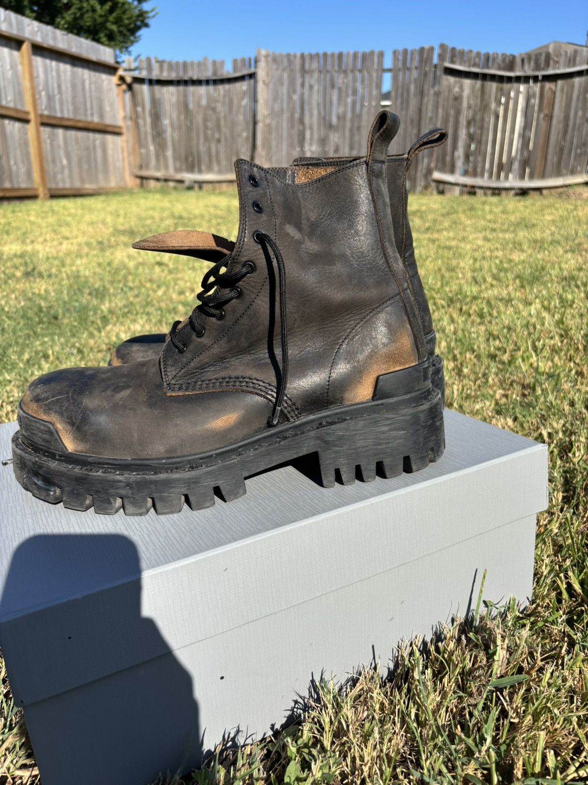 Balenciaga Balenciaga Strike Boot | Grailed
