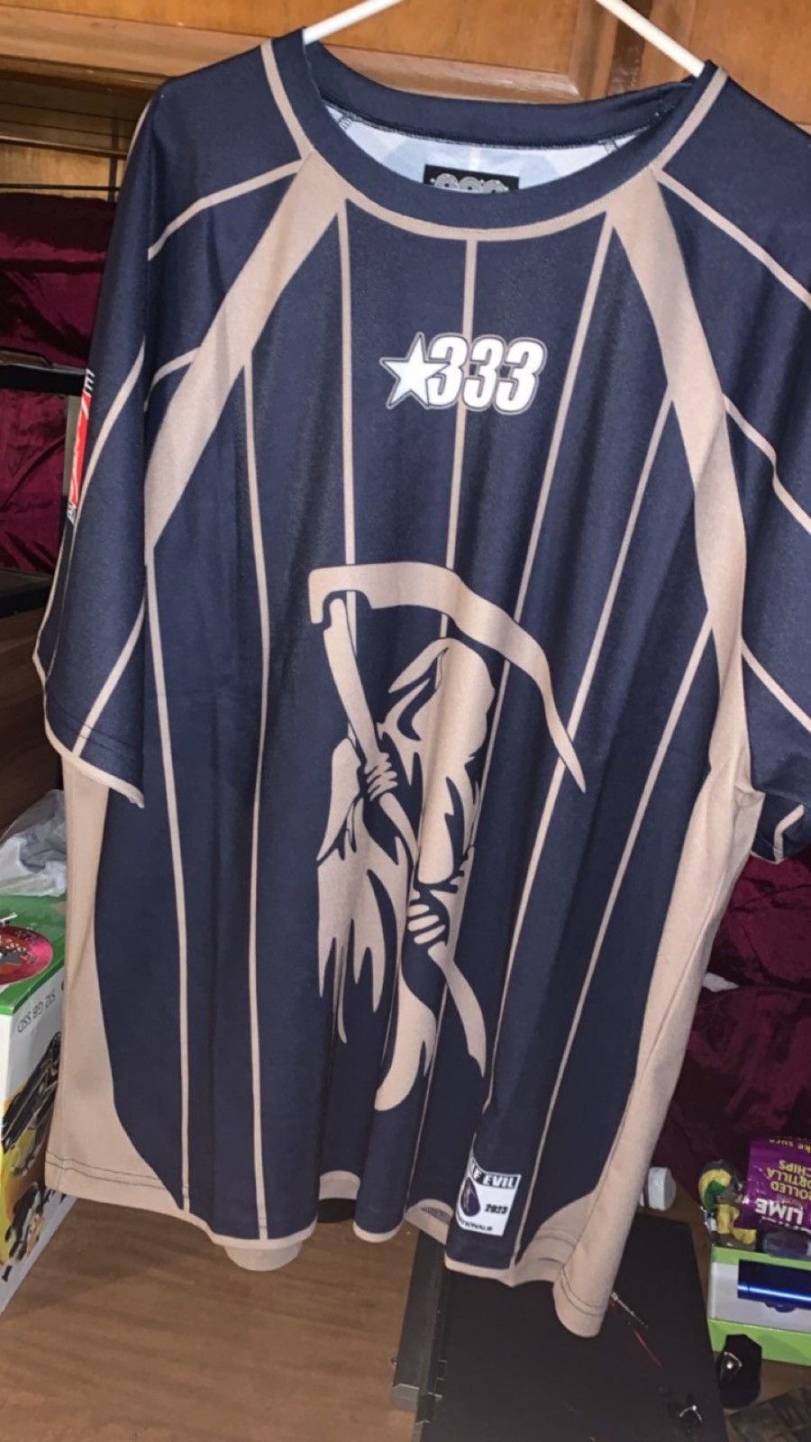 Half Evil Half Evil 6 Year Reaper Jersey | Grailed