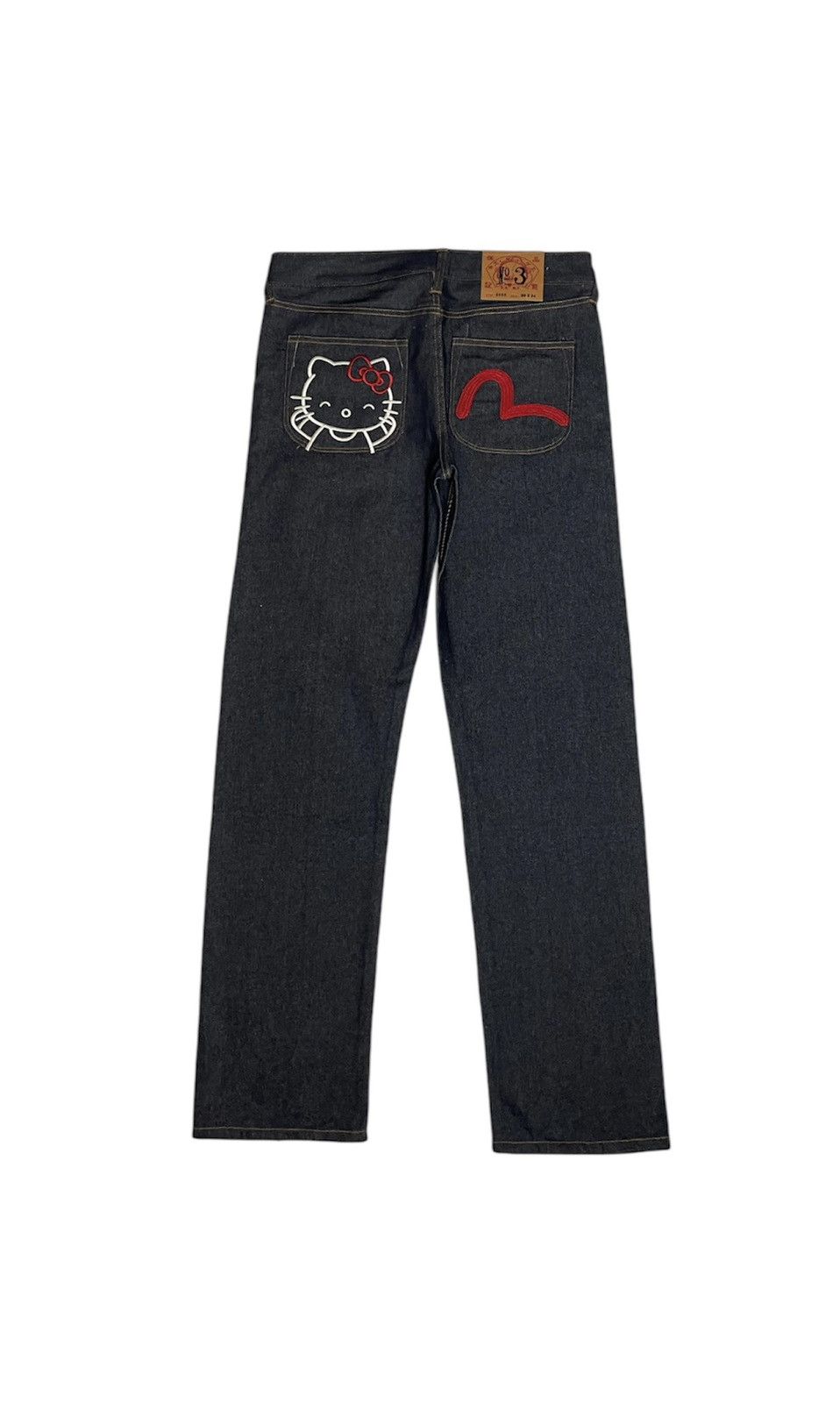 Evisu × Streetwear × Vintage Evisu x Hello Kitty Denim 30x34 / L | Grailed