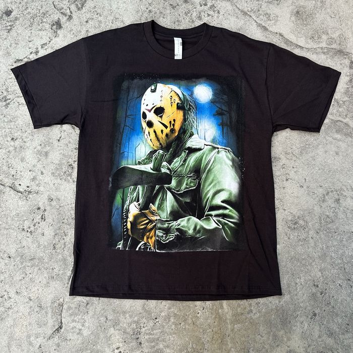 Rap Tees Jason Voorhees Horror Tee Halloween Movie Friday The 13th ...