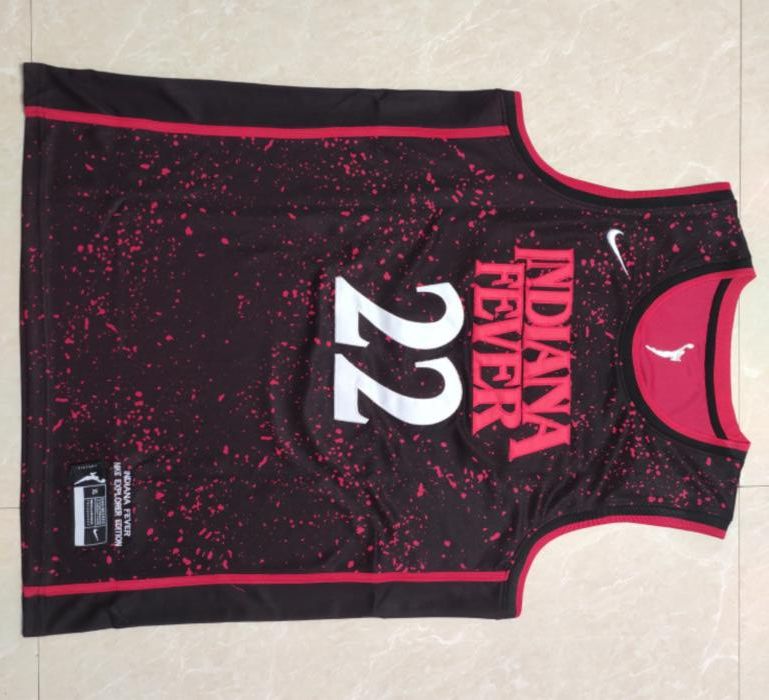 Custom Men's #22 Caitlin Clark Indiana Fever 2024 WNBA Jerseys | Grailed