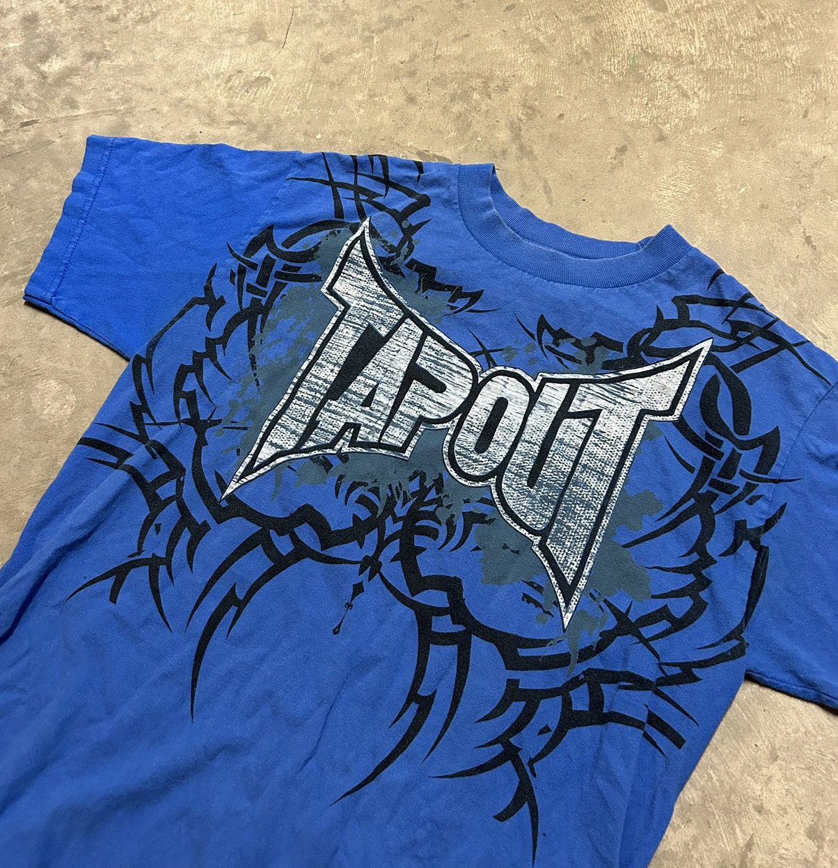 Vintage Tapout Y2k All Over Print Tee Shirt | Grailed