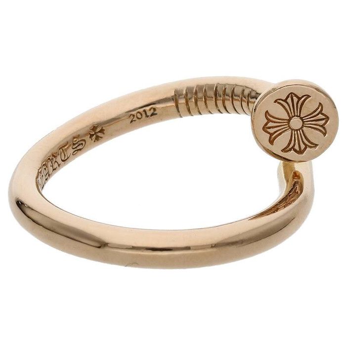 Chrome Hearts Chrome Hearts Gold Nail Ring - Size 10 | Grailed