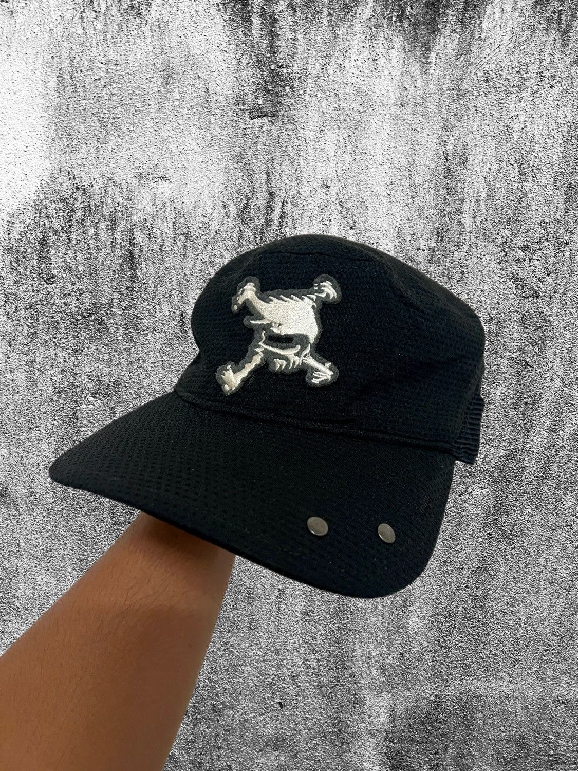 Oakley × Vintage RARE OAKLEY SCIENCE SKULL LOGO PAINTER CAP | Grailed