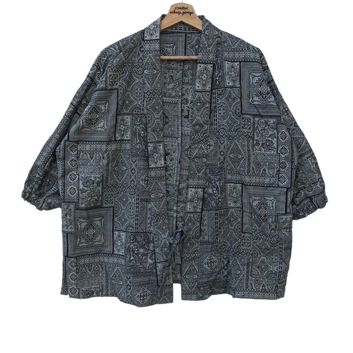Custom Japanese Traditional Kimono Haori Hanten Paisleys Designed | Grailed