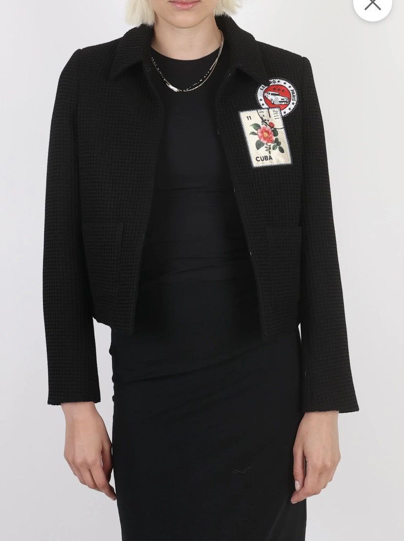 Sandro Sandro Jacket Loumis Cuba & Logo Patch | Grailed
