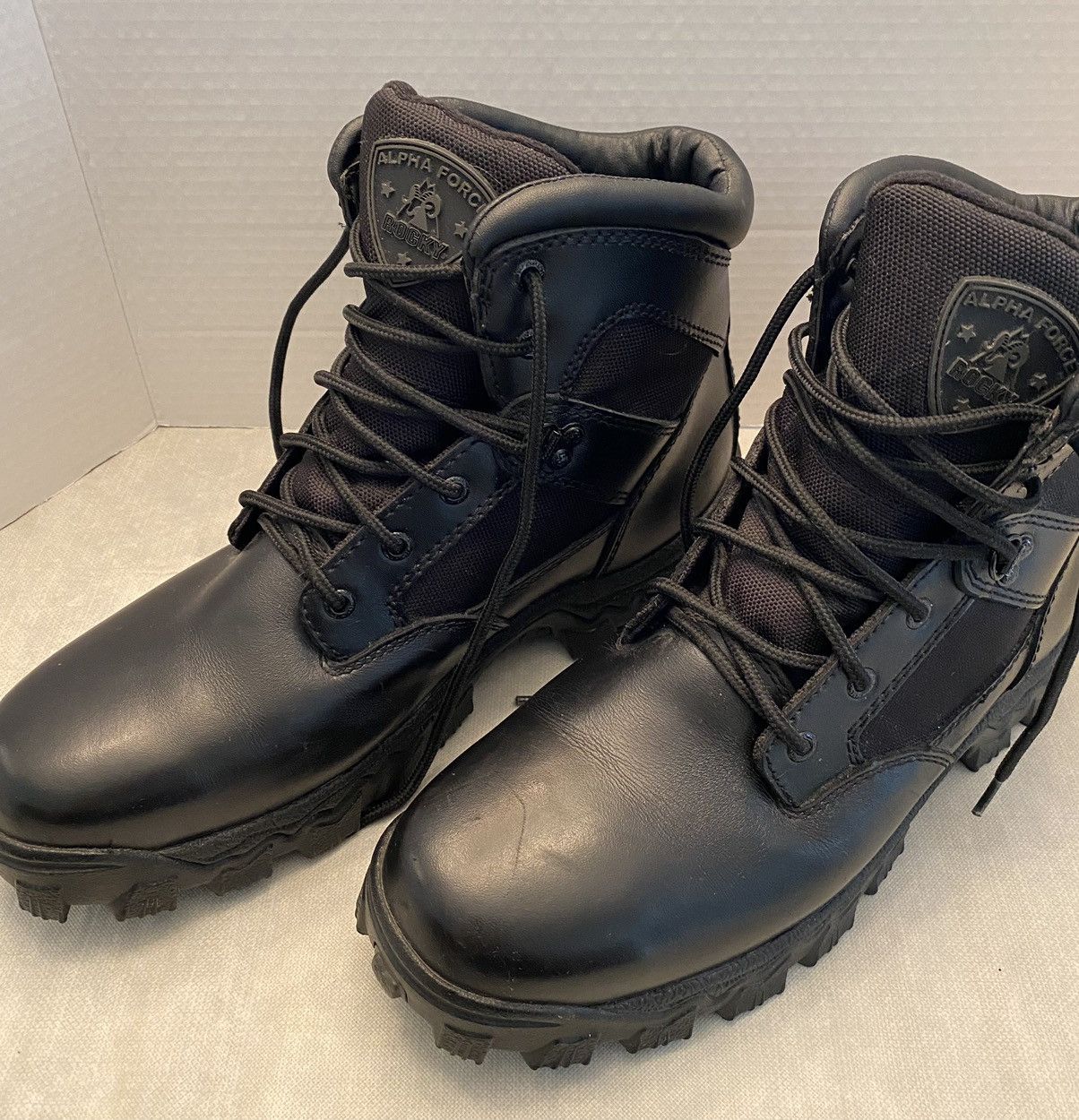 Rocky Boots Like New- Rocky Boots Alpha Force Waterproof Boots- Size 12 | Grailed
