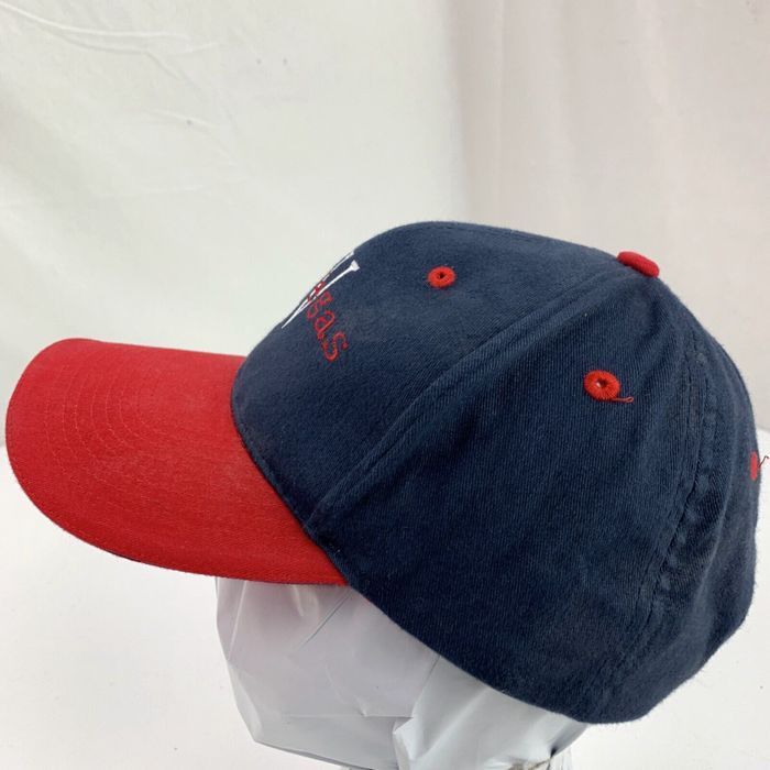 Fred Las Vegas Blue Red Ball Cap Hat Adjustable Baseball | Grailed