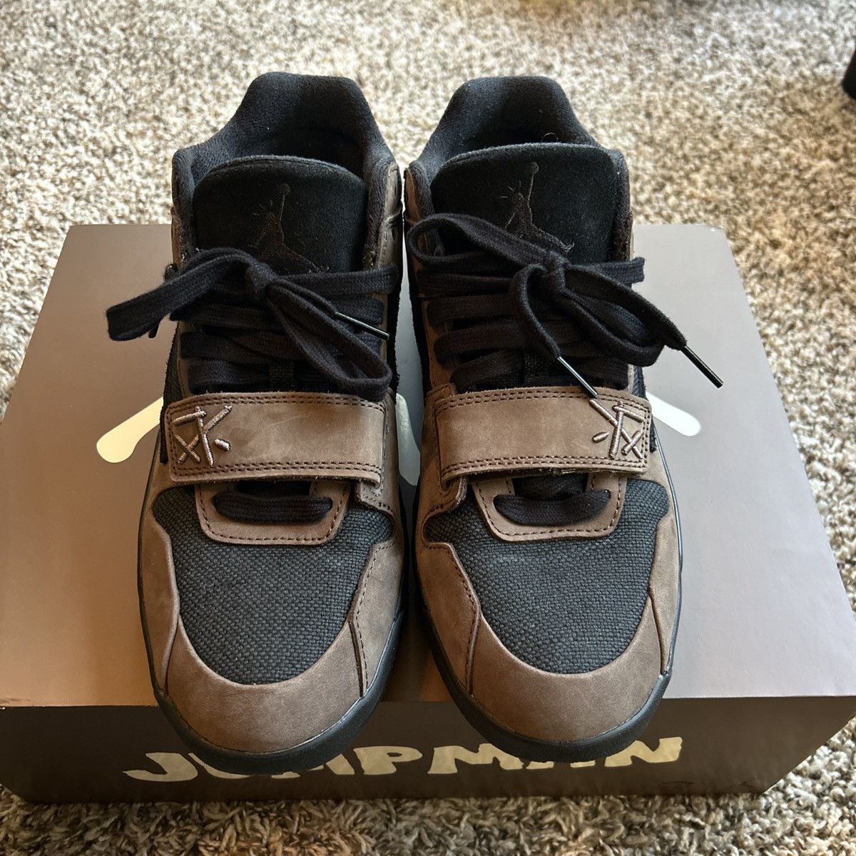 Jordan Brand × Travis Scott Travis Scott x Jordan Jumpman Jack Dark ...