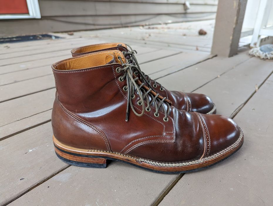Viberg Viberg #4 Shell Cordovan Service Boot 2030 Last | Grailed
