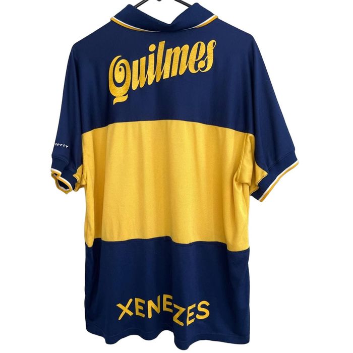 Nike Nike Boca Juniors Vintage 1998 CABJ Quilmes Soccer Jersey XL | Grailed