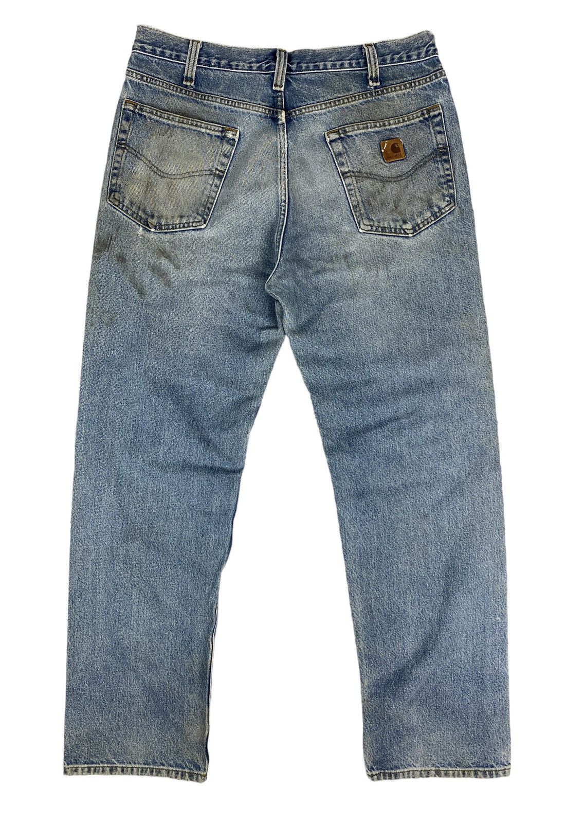 Carhartt Rare🔥Carhatt Dirty Rusty Denim Jeans | Grailed