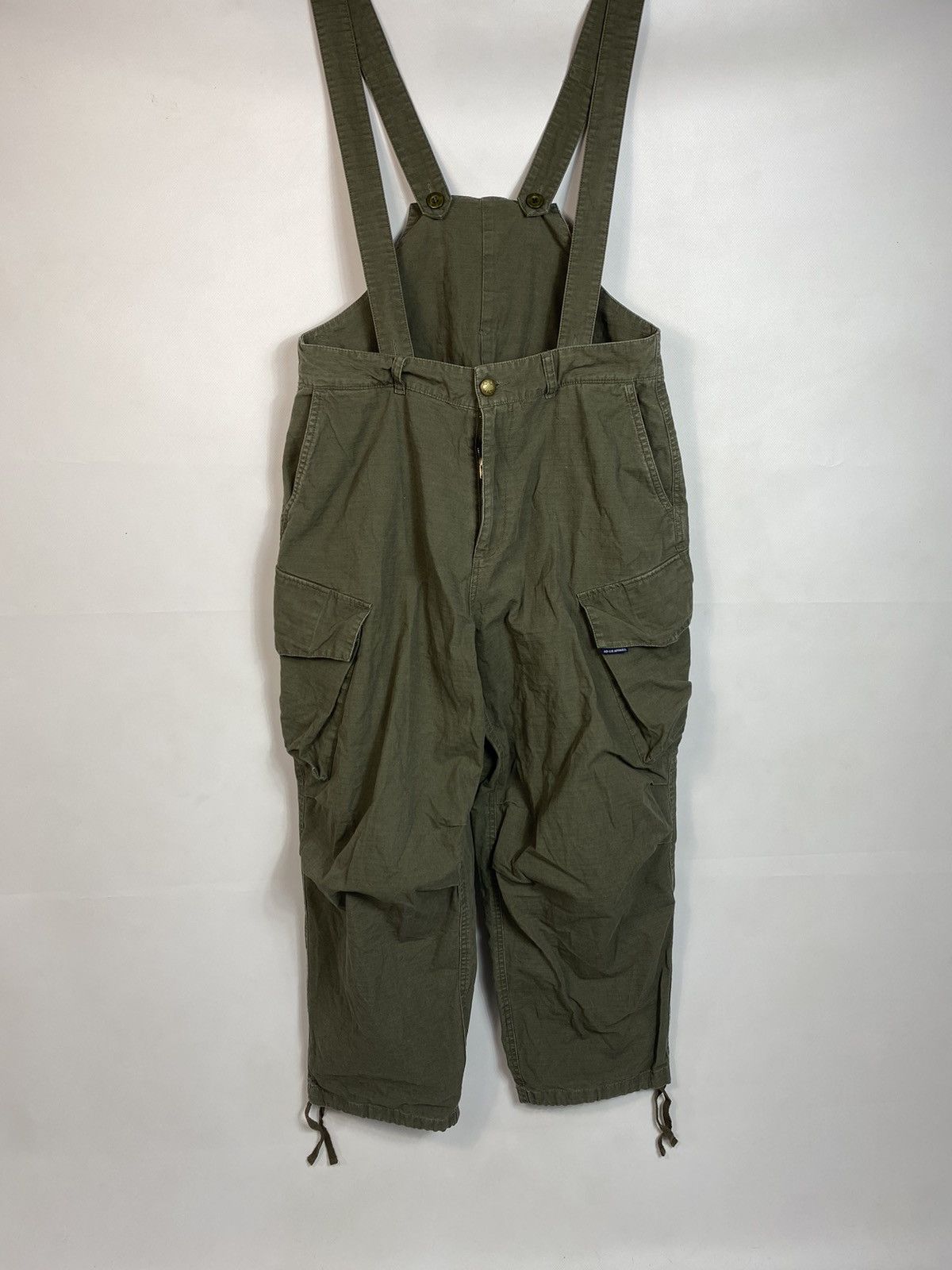Vintage Japanese overall Cargo ripstop baker pants Ad-Lib | Grailed