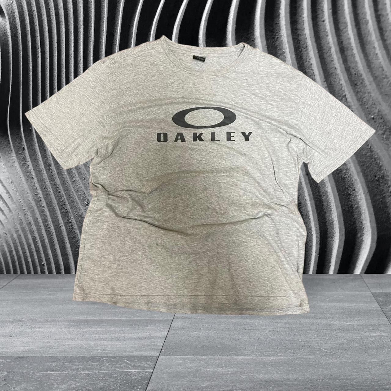 Oakley × Streetwear × Vintage Vintage Y2K Oakley Logo Graphic Tee | Grailed