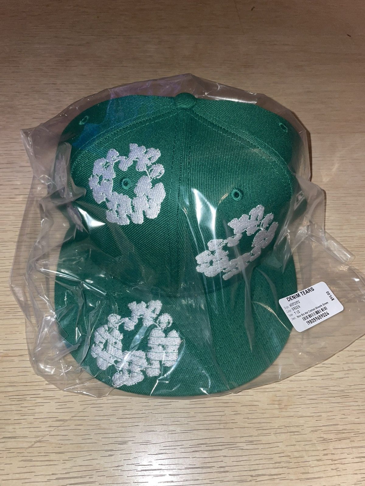 DENIM TEARS × New Era Denim Tears x New Era 59/50 Cotton Wreath Cap ...