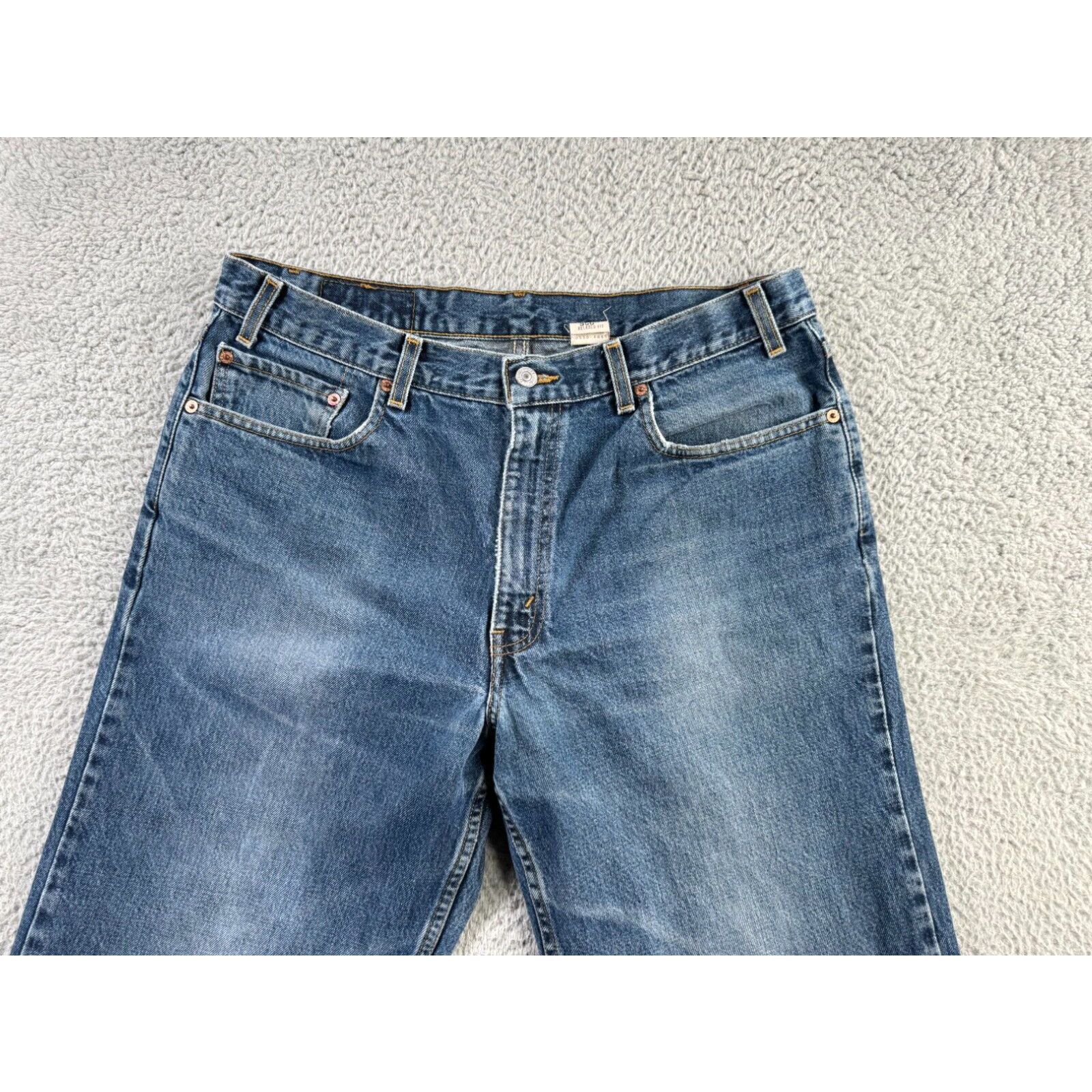 Levi's Vintage Levis Jeans Mens 36x30 Blue 550 Relaxed Fit 90s Work ...