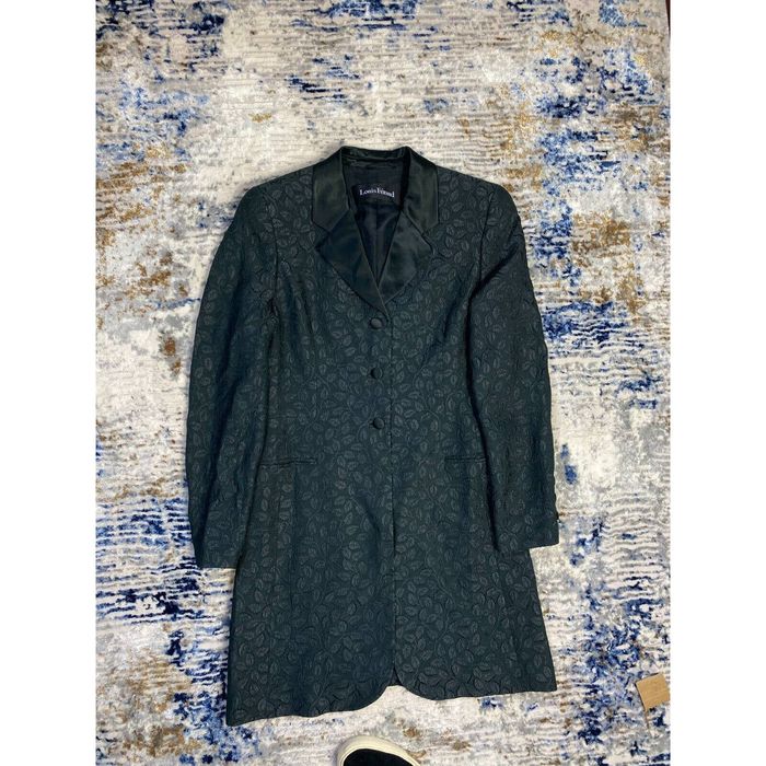 Louis Feraud NEW LOUIS FERAUD COAT JACKET LONG MENS GREEN US 6 | Grailed