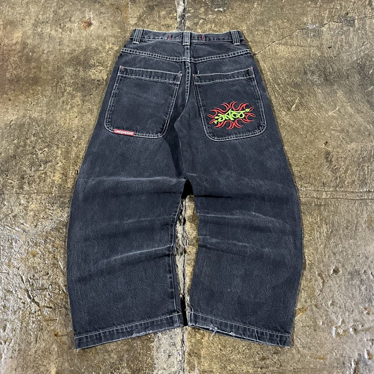 Vintage Crazy Vintage Y2K JNCO Tribal Jeans Baggy Wide Leg Skater | Grailed