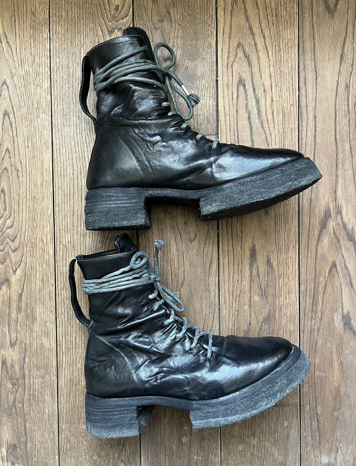 Carol Christian Poell Carol Christian Poll combat boots AM/2609-IN ...