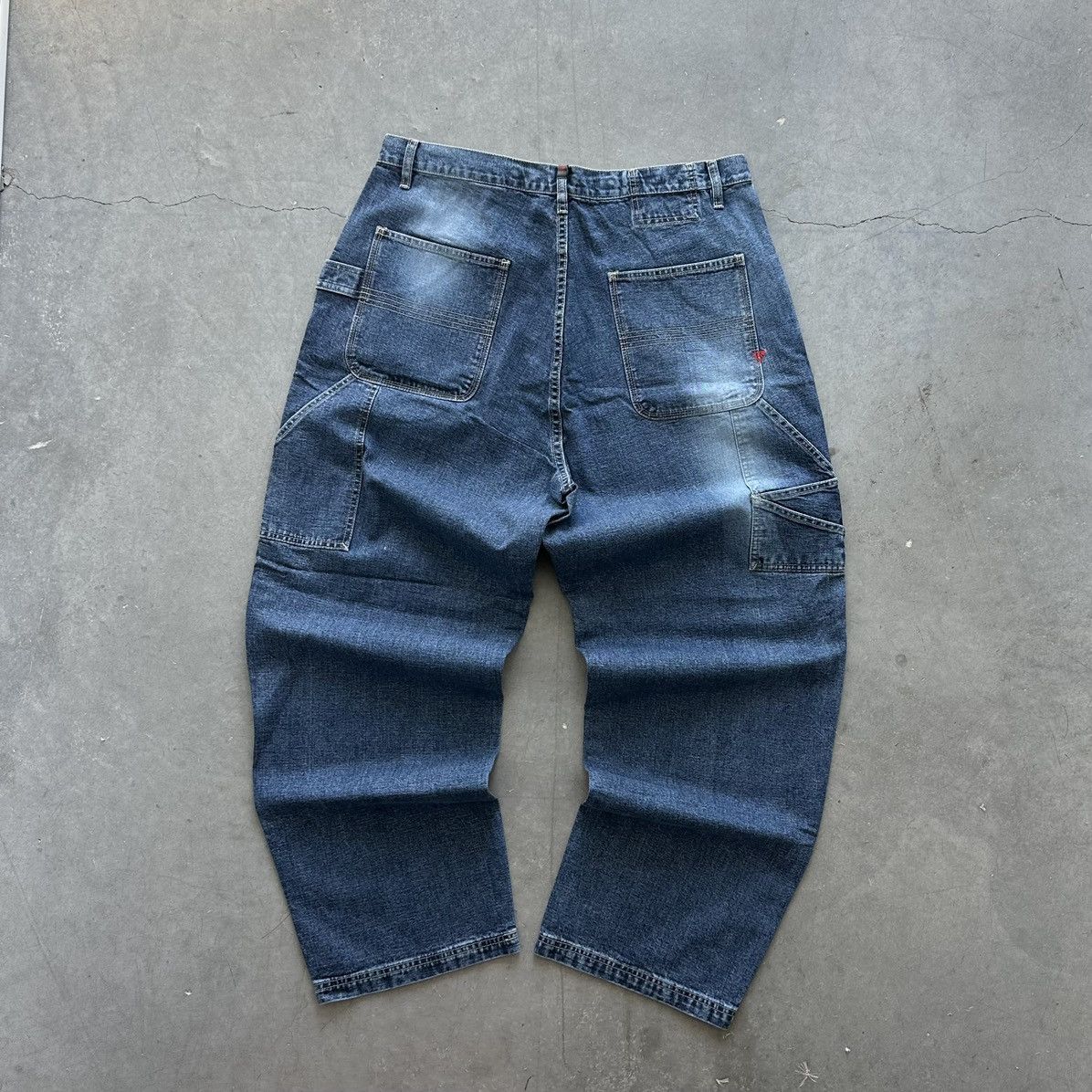 Vintage Crazy Vintage Y2K Baggy Carpenter Jeans Wide Leg JNCO Grunge | Grailed