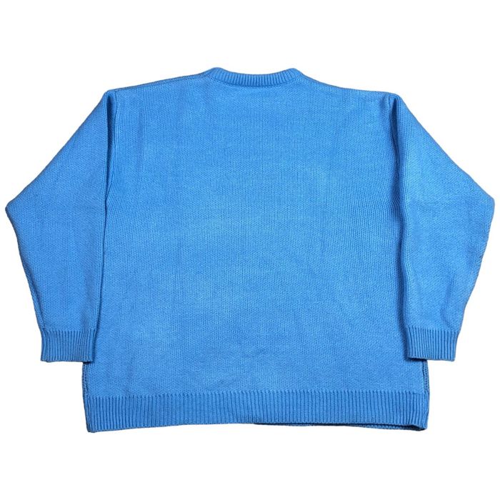 One Piece One Piece Monkey D Luffy Bounty Blue Sweater Adult XL | Grailed