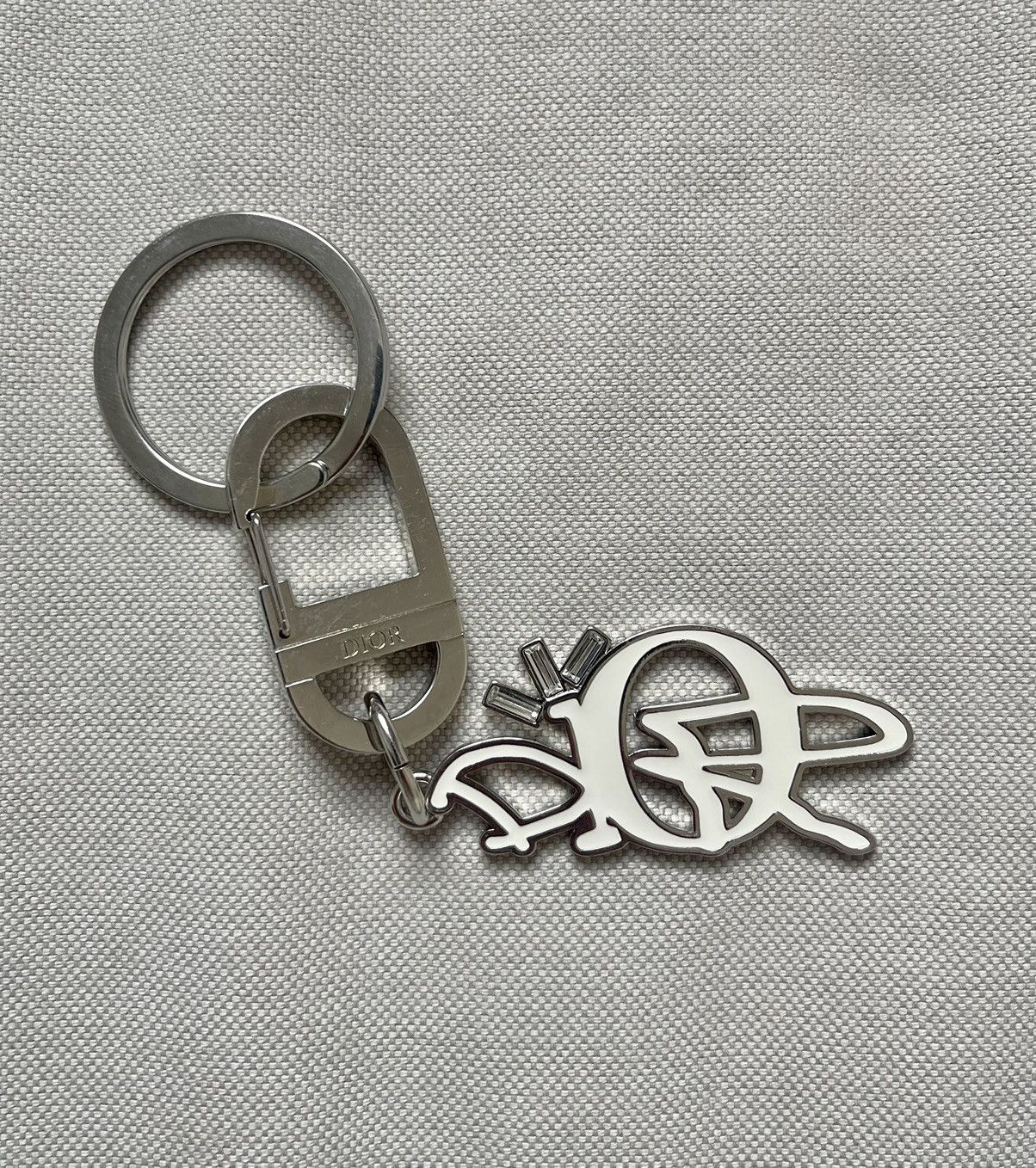 Dior × Travis Scott Dior x Travis Scott Key Chain Ring | Grailed