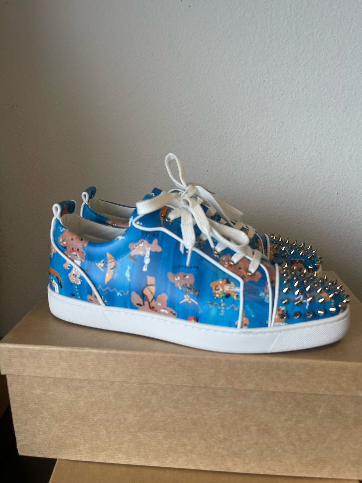 Christian Louboutin Louis Junior Spikes | Grailed