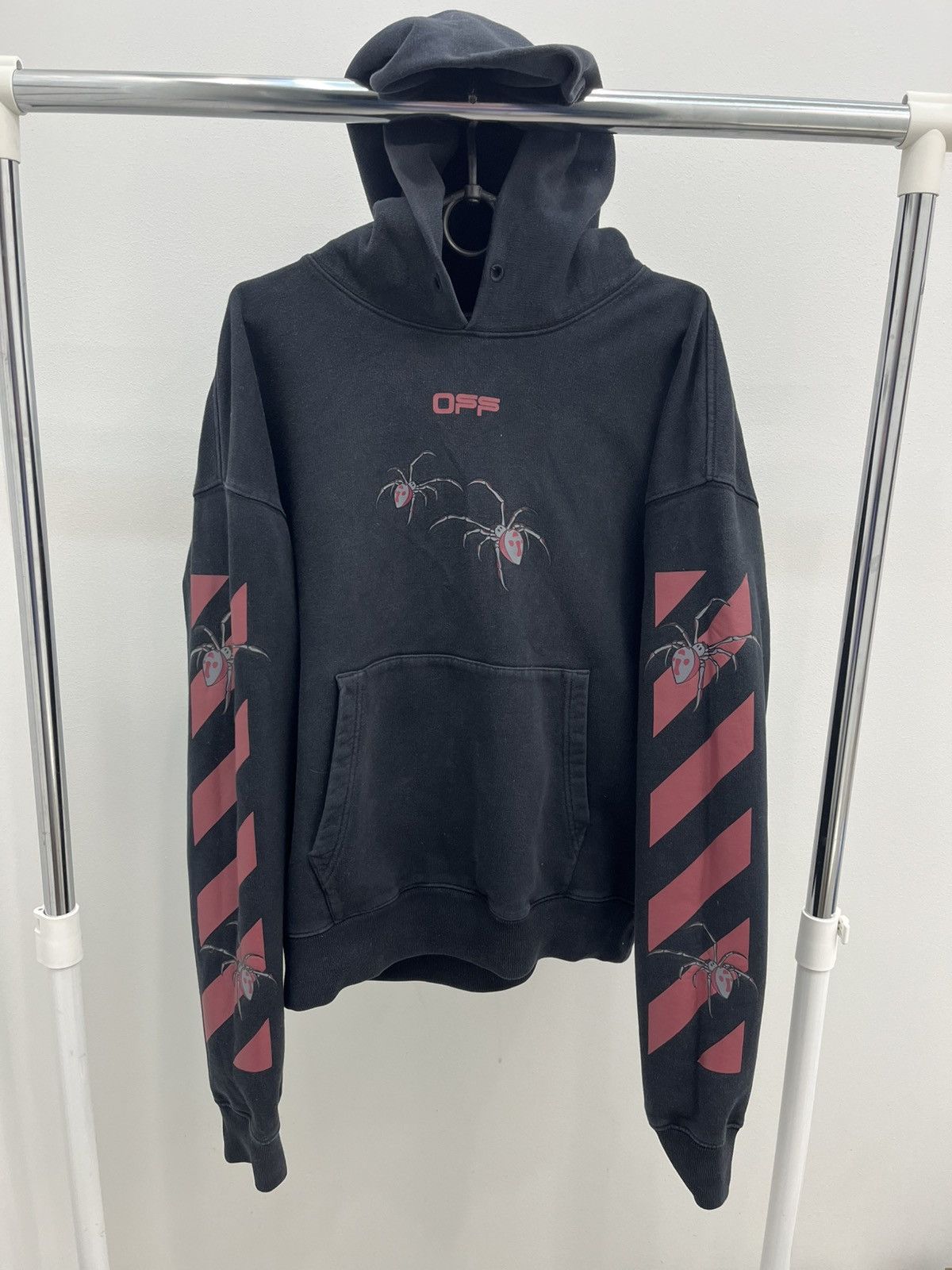 Off-White Off-White SS20 Spiders Heavy Cotton Hoodie | Grailed