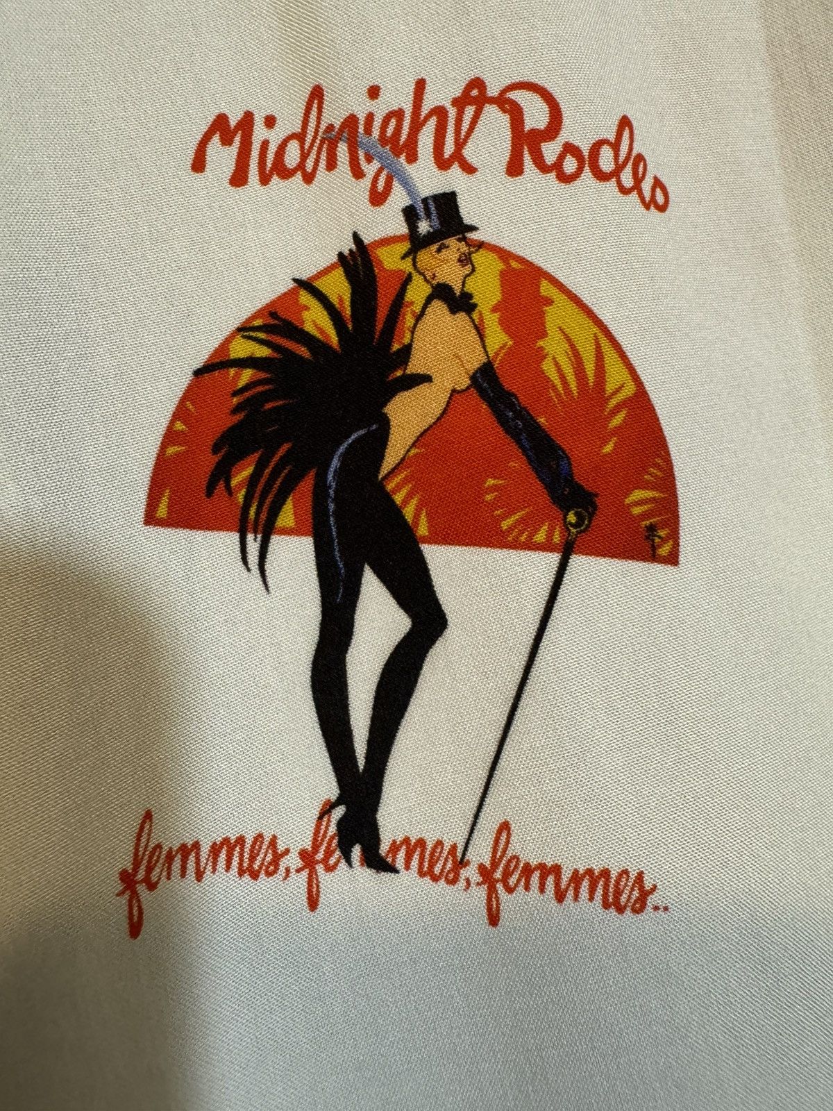 MIDNIGHT RODEO NEW "MOULIN ROUGE" CAMP COLLAR SHIRT | Grailed