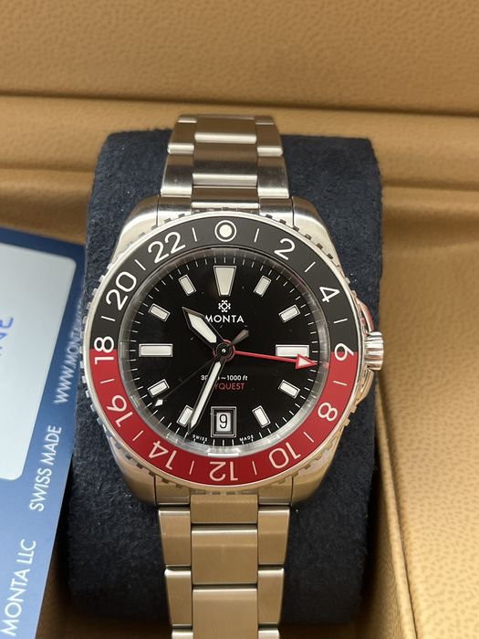 Seiko Monta Skyquest GMT - Coke Bezel | Grailed