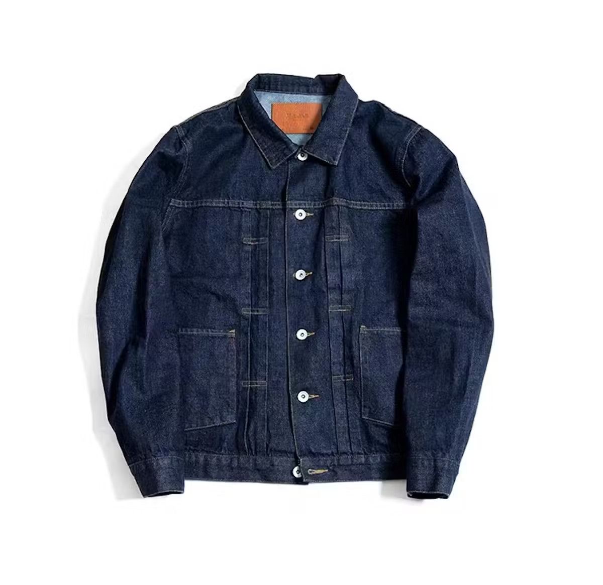 Other 2020S/S Simple Blue Japan Denim Jacket | Grailed