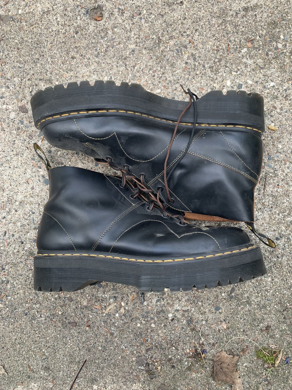 Vintage Doc Martens Church Platform Monkey Boots | Grailed