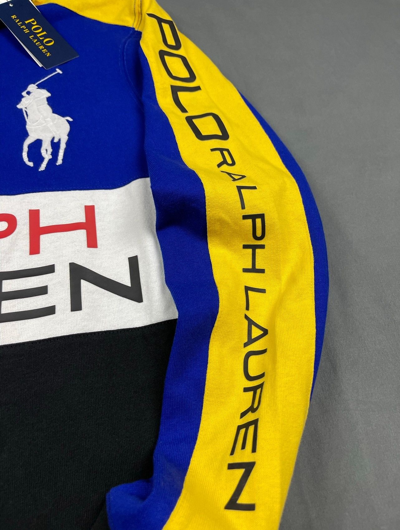 Ralph Lauren Polo Ralph Lauren ALPINE RACING Patch Spell Out Rugby ...